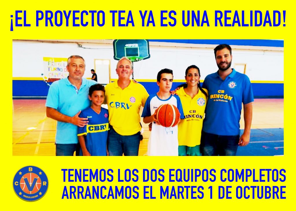 ¡El proyecto TEA es una realidad! – CBRV